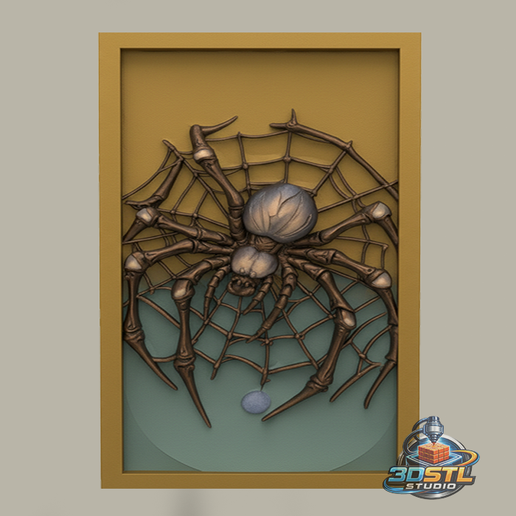 🕷️ Spider STL FILE, 3D DIGITAL PRINTING STL FILE FOR 3D PRINTERS,3D ...