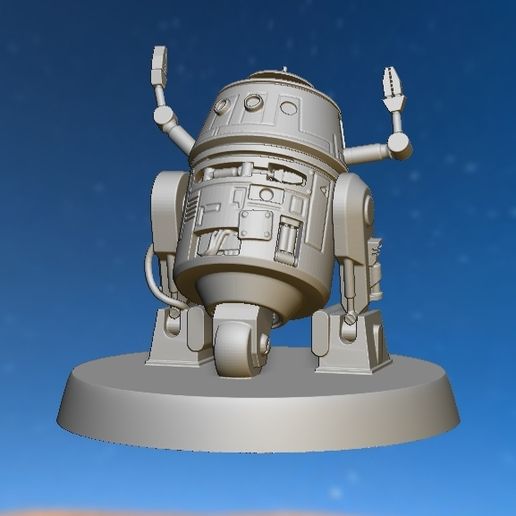🤖 Chopper - C1-10P - Droid War Criminal・Free STL File for ・Cults