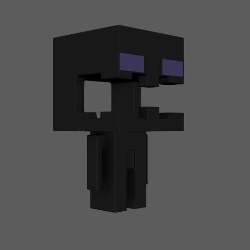 STL file Minecraft Enderman Minifigure 🦸 ・3D printable model to ...