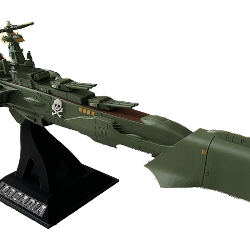 🚀 CAPTAIN HARLOCK ARCADIA・3D Print with the Bambu Lab X1C 3D printer・Cults