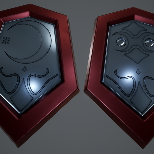 3D file Legend of Zelda OoT Mirror Shield 🪞 ・3D printable model to ...