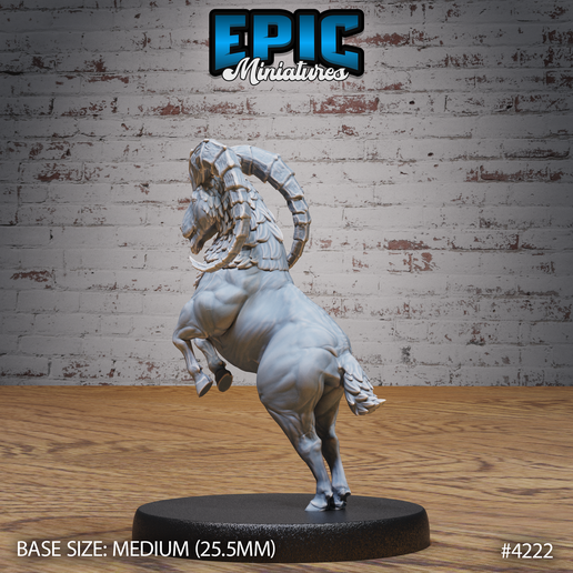 3D file Goat Wild Set ‧ DnD Miniature ‧ Tabletop Miniatures ‧ Gaming ...
