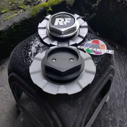 STL file Center Cap Rotiform RSE 🧢 ・3D printable model to download・Cults