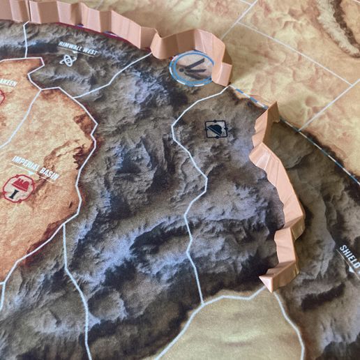 ⛰️ Dune War for Arrakis mountains・ STL File for 3D printing・Cults