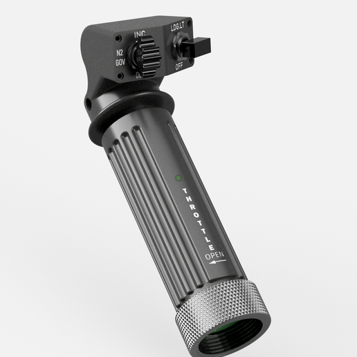 🚁 MD 500 VIRPIL/MOZA collective handle・ STL File for 3D printing・Cults