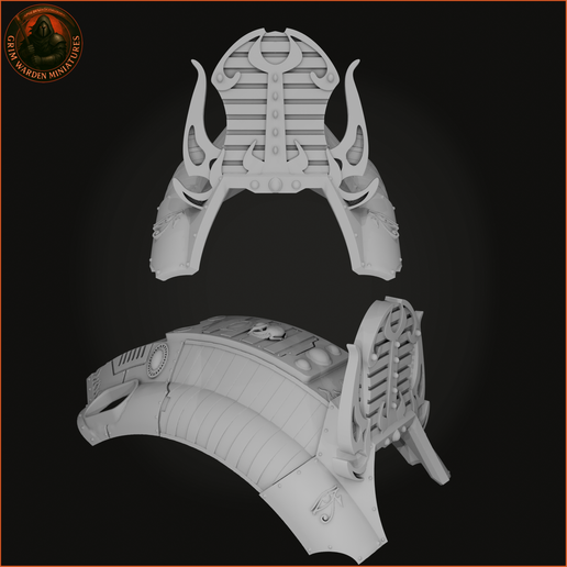 🤖 Sorcerers of the Cyclops Slender Mech Armor・ 3D File for 3D printing ...