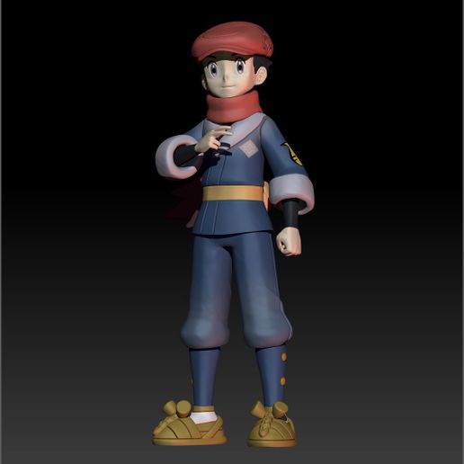 🐉 Pokemon Hisui Trainer Rei・ STL File for 3D printing・Cults