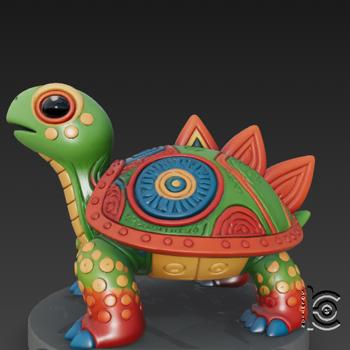 armadillo and turtle