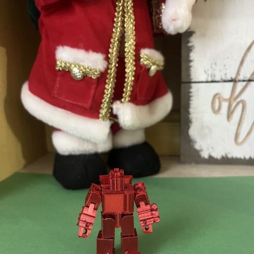 💝 tiny present transformer・Free STL File for 3D printing・Cults