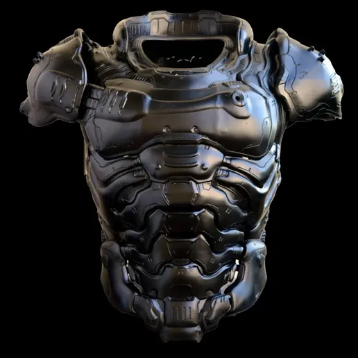 👽 Doom Slayer Armor from Doom Eternal・ STL File for 3D printing・Cults