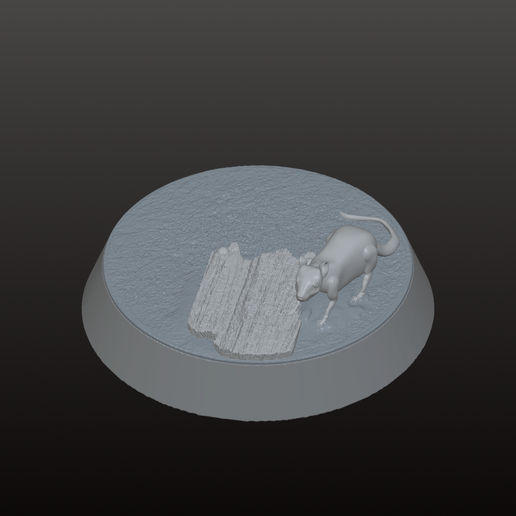 🎲 25mm Trench Warfare Bases x5・ STL File for 3D printing・Cults