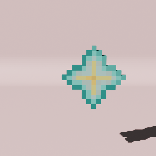 ⭐ Minecraft Nether Star・Free STL File for 3D printing・Cults