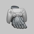 🦶 Foot Ps5 controller stand, Human foot head ps5controller holder, Foot ...