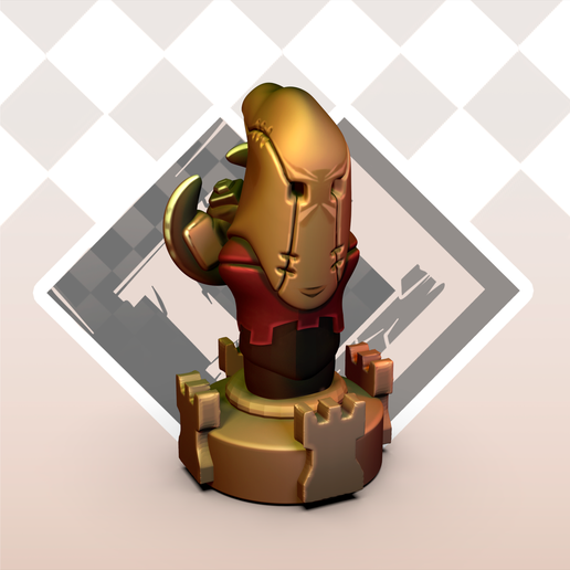 ♟️ Hangman Chesscraft・ STL File for 3D printing・Cults
