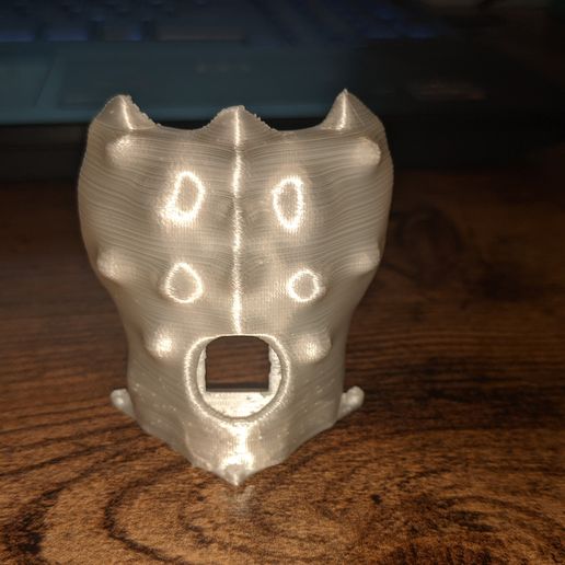 🤏 ERC DinoAlien cloverleaf cam mount whoop canopy - open・Free STL File ...