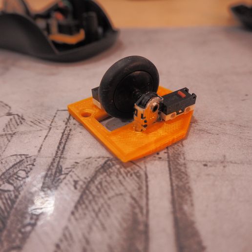 Download STL file mouse Ergonomic Computer Mouse from an ordinary mouse ...