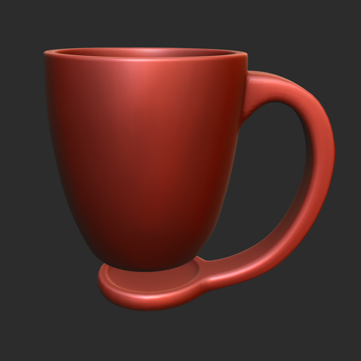 🪞 Elegant Cup・ STL File for 3D printing・Cults