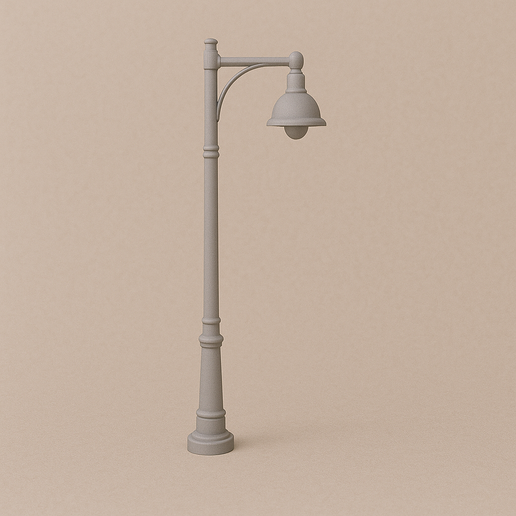 👴 Old light pole・Free STL File for 3D printing・Cults