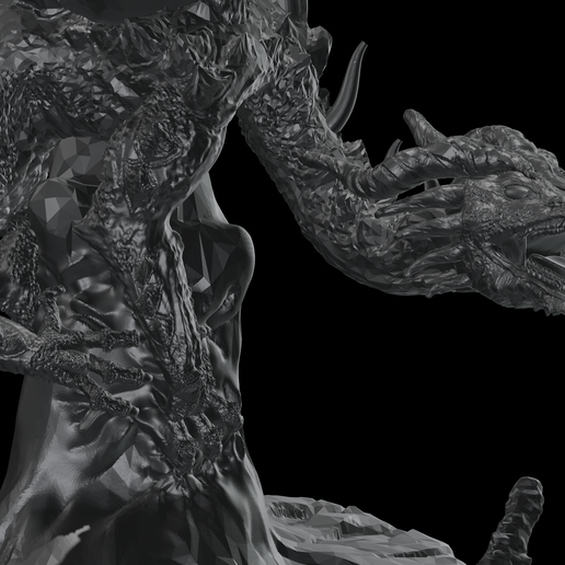 🐉 Dragon - V1 - DnD - by STF_CSC・Free 3D File for 3D printing・Cults