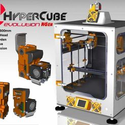 3D printed HYPERCUBE EVO Ngen・Cults