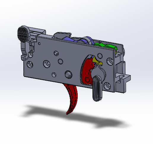 📦 Marui mws GBB Trigger Box・Free STL File for 3D printing・Cults