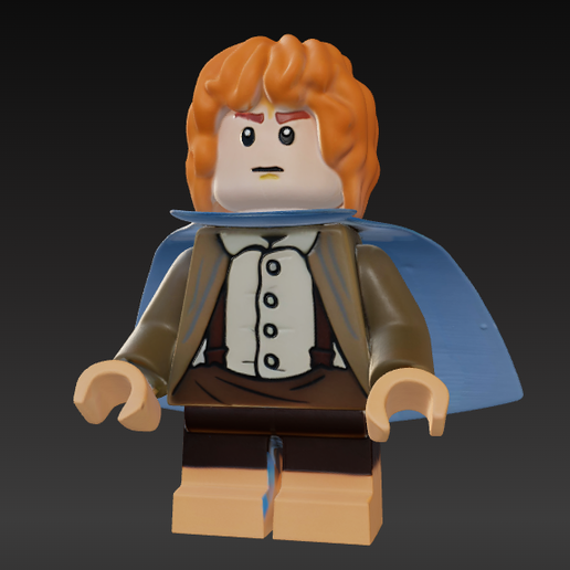 🗿 LEGO Samsagaz Gamyi 3D Printable Model - Fast, Solid 15cm Figurine ...