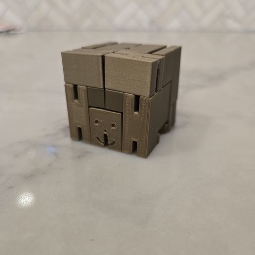 👨 Block Man Puzzle・ STL File for 3D printing・Cults