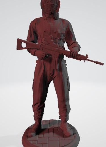 🦑 SQUID GAME BO6 - 4 SKINS - call of duty・ STL File for 3D printing・Cults