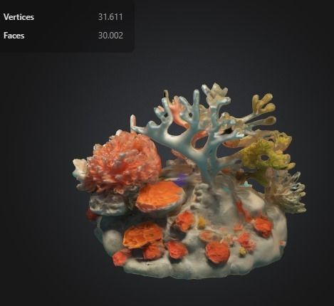 🪸 Realistic 3D Coral Reef Model – Diverse Coral Species & Underwater ...