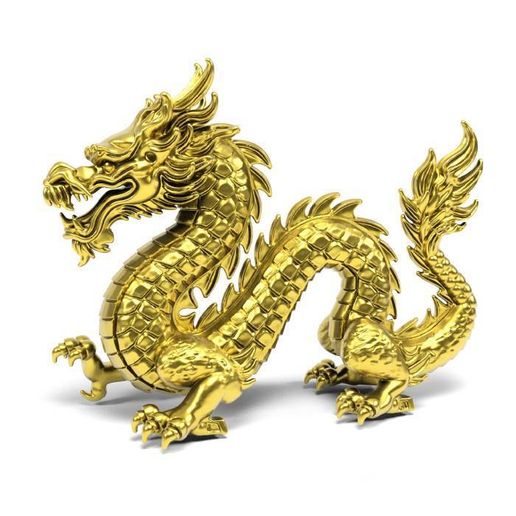 🐉 Chinese dragon・ STL File for 3D printing・Cults