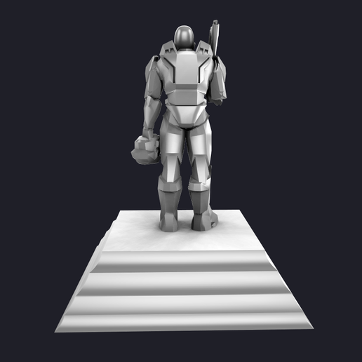 🏆 Master Chief Trophy (Halo) 3D MODEL・ 3D File for 3D printing・Cults