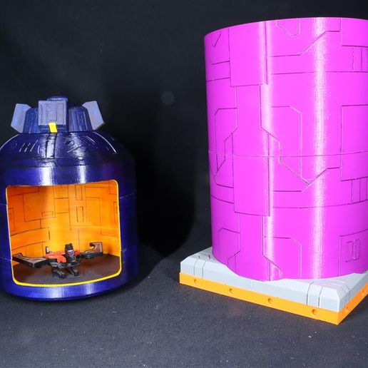 🤖 [CyberBase System] Transformers Decepticons' Underwater Base Elevator ...