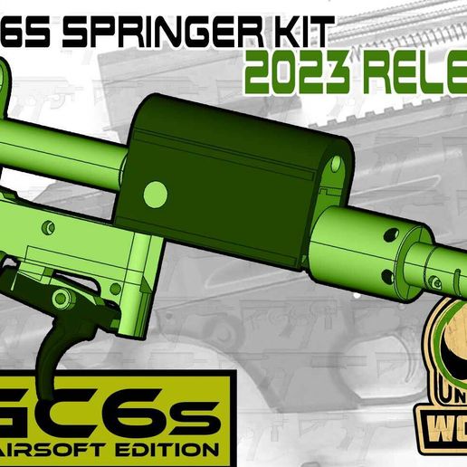 Free 3D file FGC6s airsoft springer kit for FGC-9 MK-I MK-II 2023 re ...