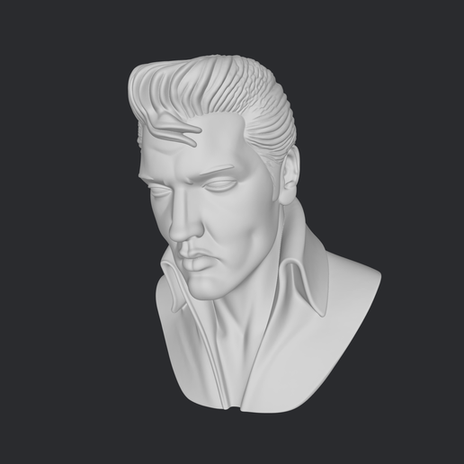 👤 Elvis Presley Bust・ STL File for 3D printing・Cults