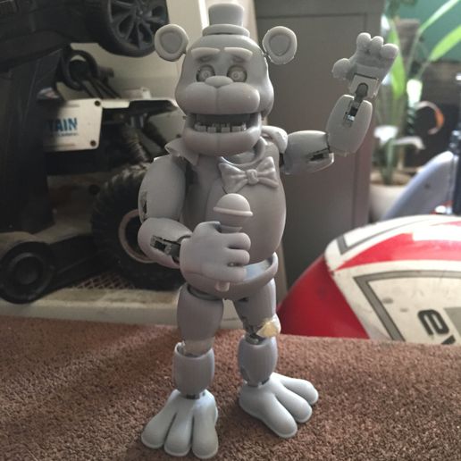 🎬 Freddy Fazbear Fnaf Movie Articulated Figure・ 3D File for 3D printing ...