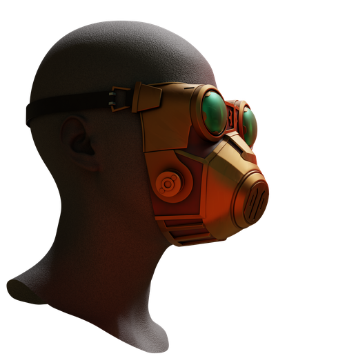 STL file Enforcer Arcane Vi GAS MASK cosplay 🎭 ・3D printer model to ...