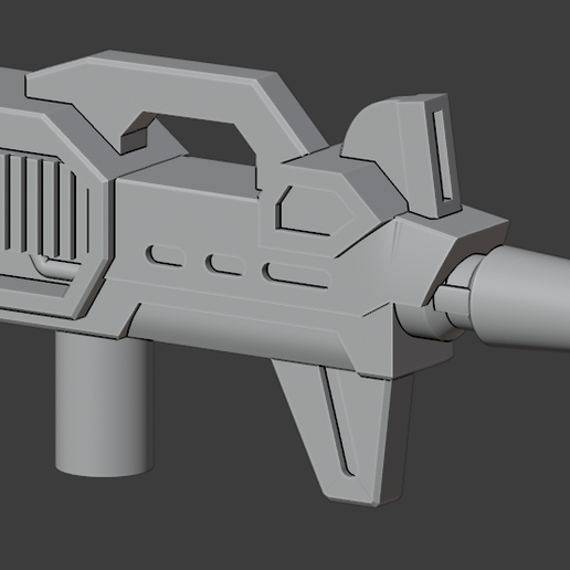 🤖 Toy-Style Musket Laser for Kup figures・ STL File for 3D printing・Cults