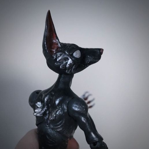 👻 Furry doll: ghost hunter・ STL File for ・Cults