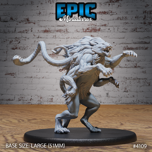 3D file Alpha Phase Panther Set ‧ DnD Miniature ‧ Tabletop Miniatures ...