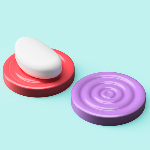 Free STL file Water Ripple Soap Dish 🚰 (STEP)・Template to download and ...