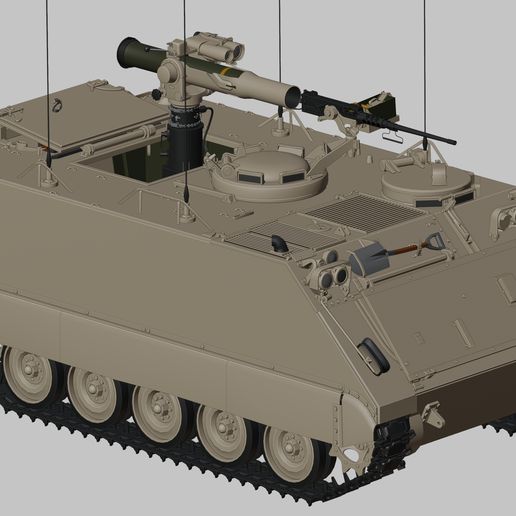STL file M113 TOW 🪖 ・3D printer design to download・Cults