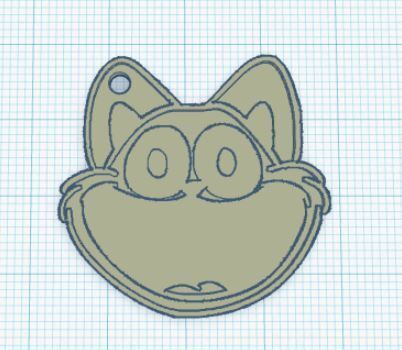 🗝️ Catnap keychain keychain・Free STL File for 3D printing・Cults