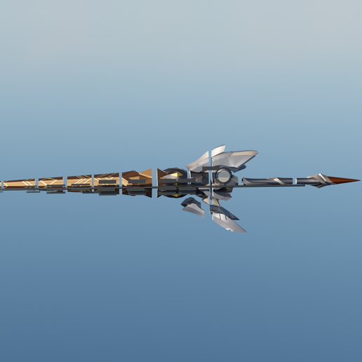 ⭐ Honkai Star Rail Stelle/Caelus Path of Preservation Lanza Arma modelo ...