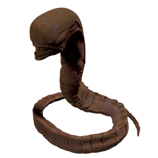 👽 Chestbuster #4・ STL File for 3D printing・Cults