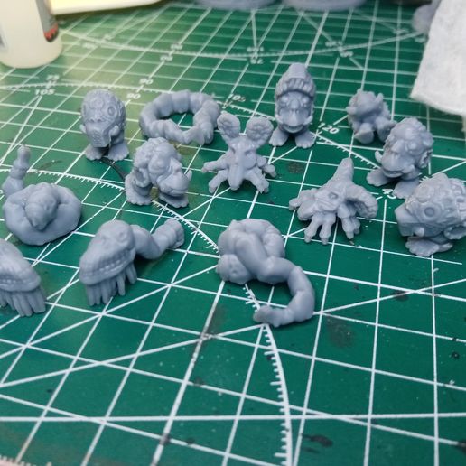 ♟ Trench Critters・Free 3D File for 3D printing・Cults
