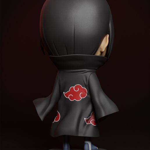 💬 Itachi - Naruto - Chibi・ 3D File for 3D printing・Cults