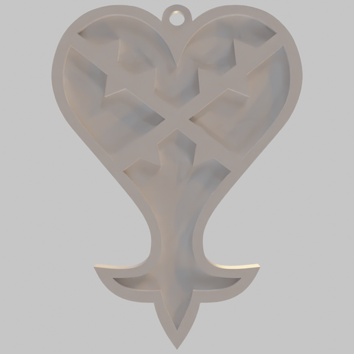 🗝️ Heartless Emblem・Free STL File for ・Cults