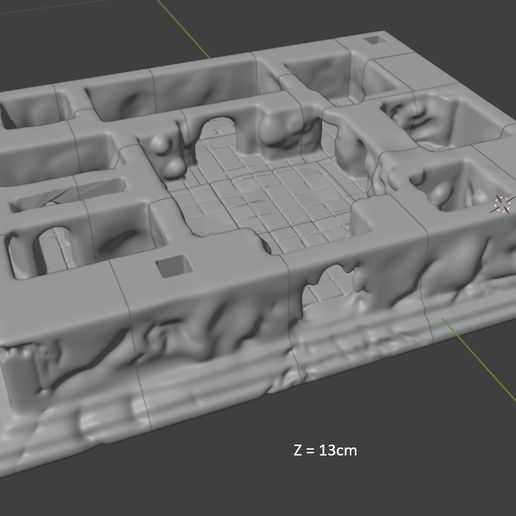🗺️ Map Cave DnD・ STL File for 3D printing・Cults