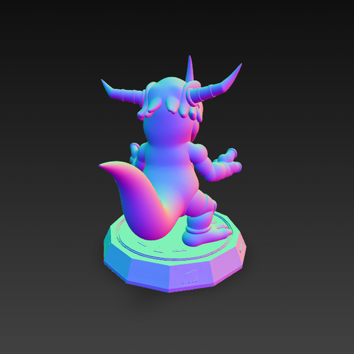 🐉 Digimon adventure digi pack x 8 units・ STL File for 3D printing・Cults