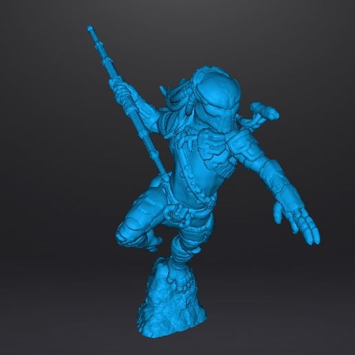 PREDATOR ATTACK MINIATURE MODEL SCIFI OR FANTASY GAMES RPG DND・ STL ...